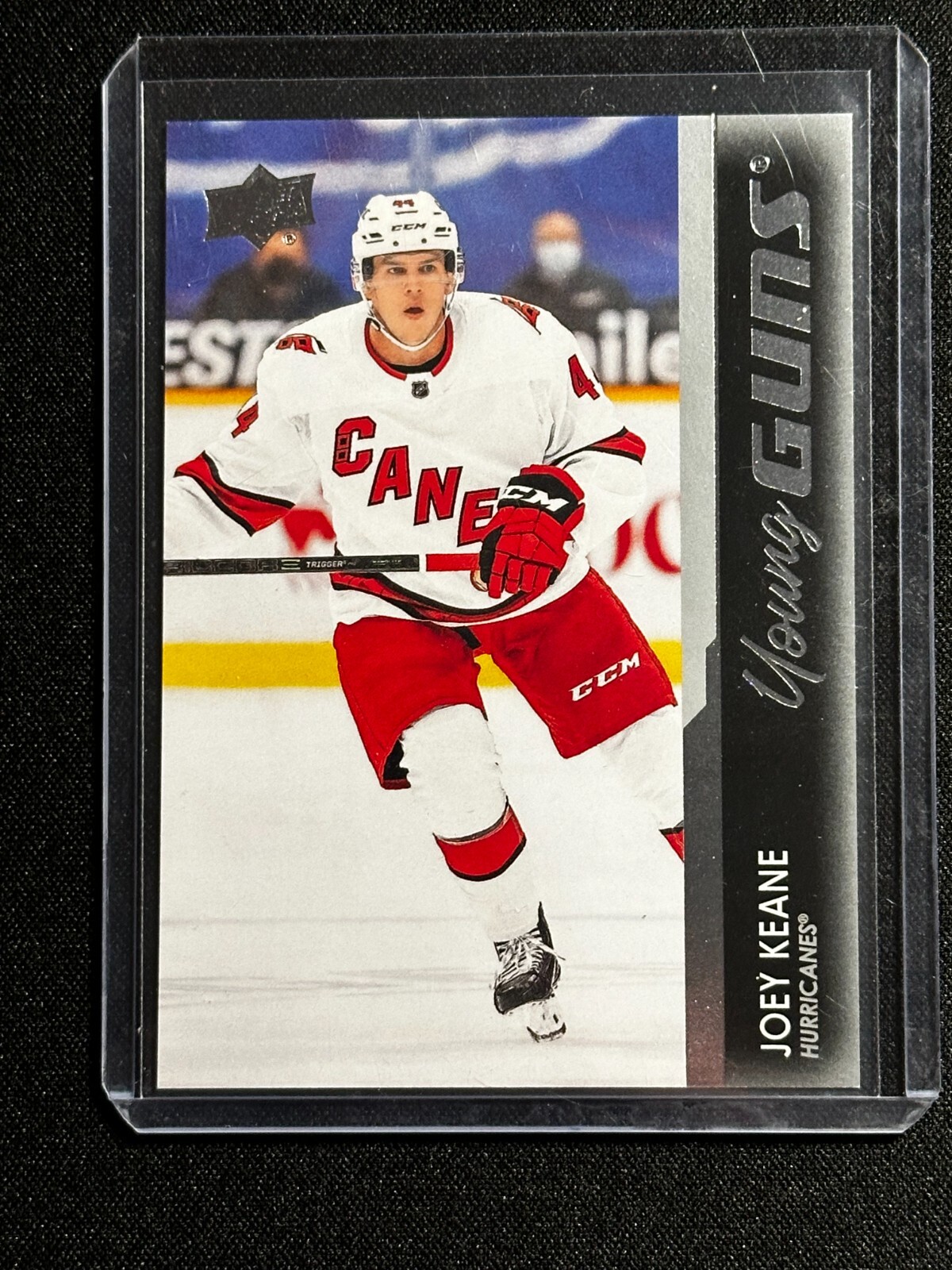 21-22 Upper Deck Series 1 - Young Guns #249 Joey Keane (RC) Carolina ...