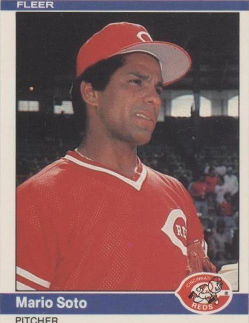 1984 Fleer - Mario Soto #483 for sale online | eBay