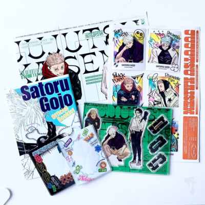 JUMP GIGA 2024 SUMMER Magazine Appendix Jujutsu Kaisen Only 5 items | eBay