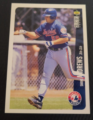 1996 Upper Deck Collector's Choice SHANE ANDREWS Montreal Expos MLB ...