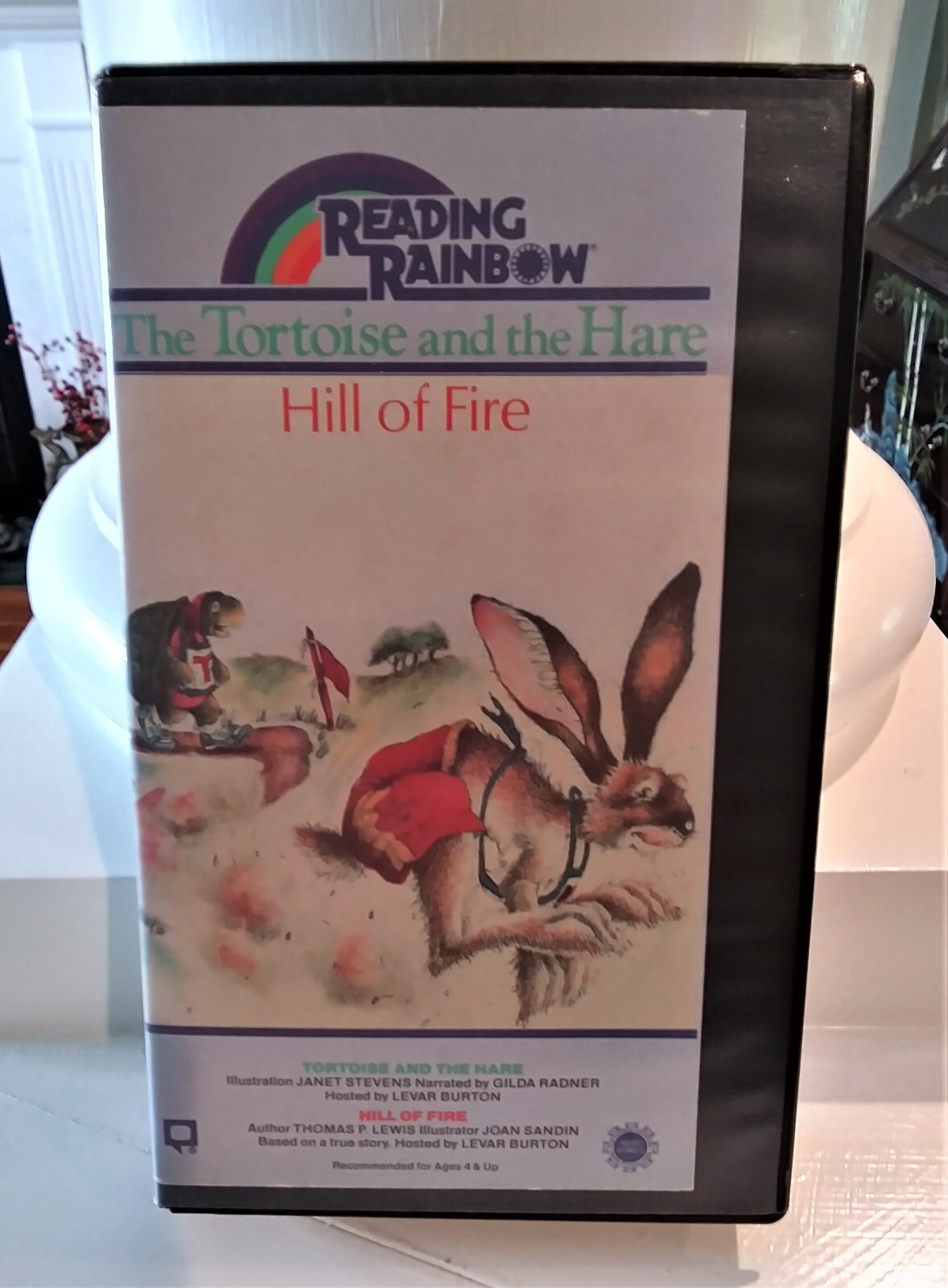 Reading Rainbow - The Tortoise and the Hare - Hill of Fire - Levar ...