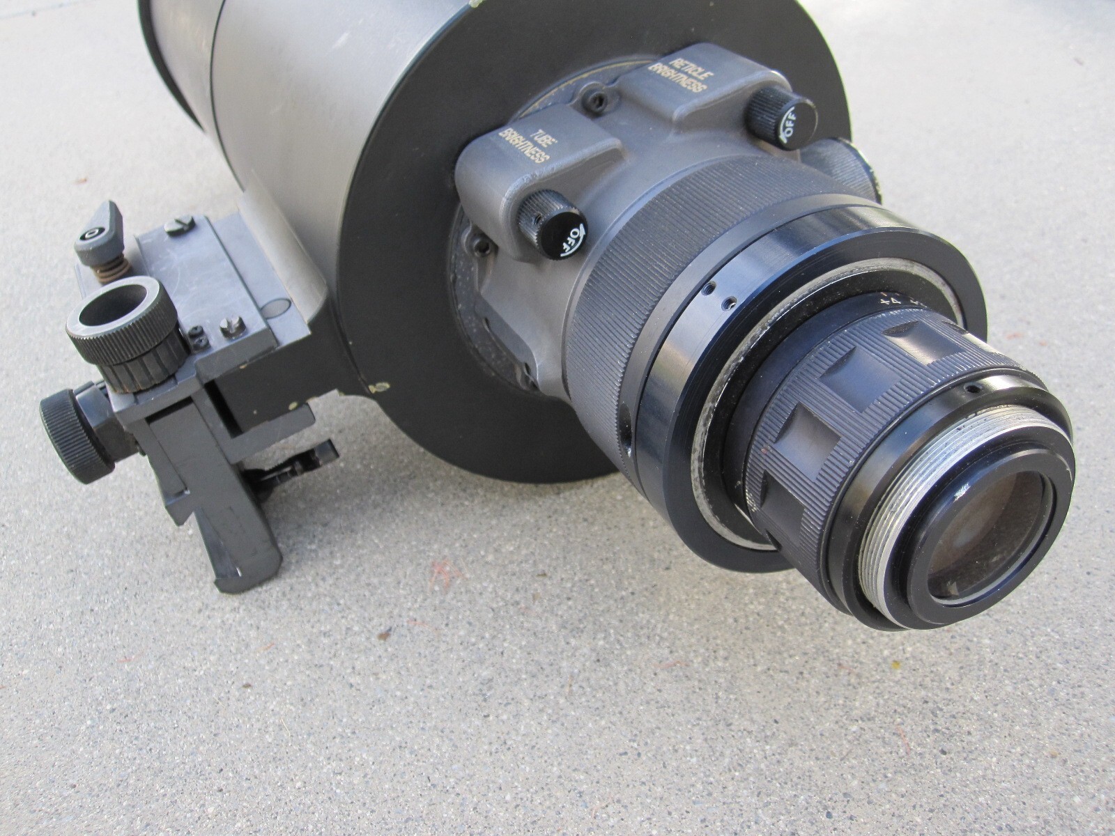 Israeli IDF Custom Night Vision Scope: AN/PVS-4 adapted to 125mm AN/TVS ...