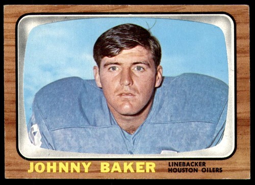 1966 Topps #47 Johnny Baker Excellent+ Oilers ID:244717 | eBay