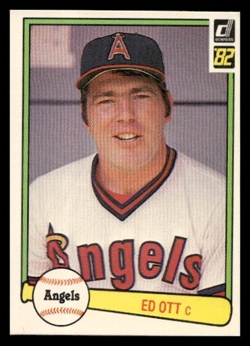 1982 Donruss #192 Ed Ott California Angels Baseball card | eBay