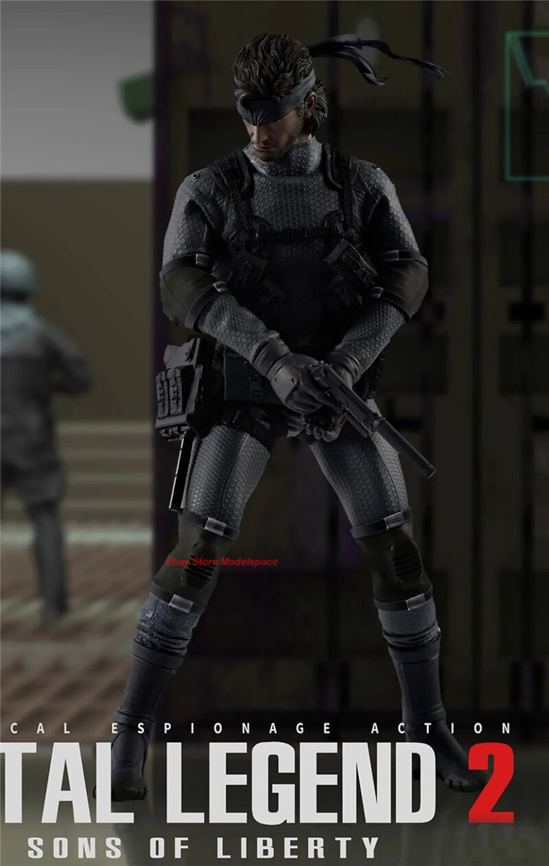 Zii.PROduction 1/6 Solidus Snake METAL GEAR Action Figure Collection In ...