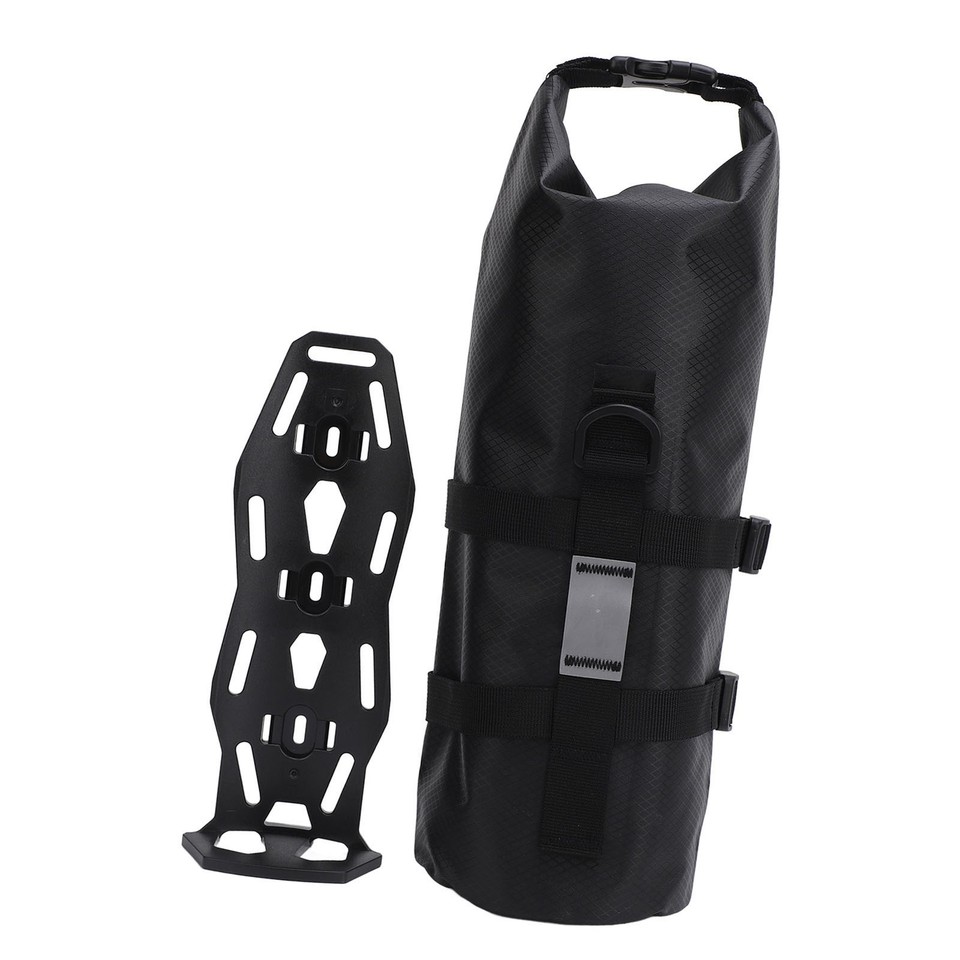 Bike Front Fork Bag 5L Large Capacity Cycling Front Saddle Bag Rack Bag ...