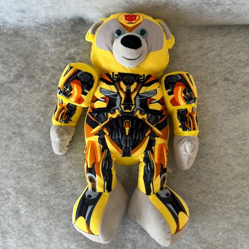 Build a Bear Transformers Bumblebee Plush Stuffed Animal Collectible ...