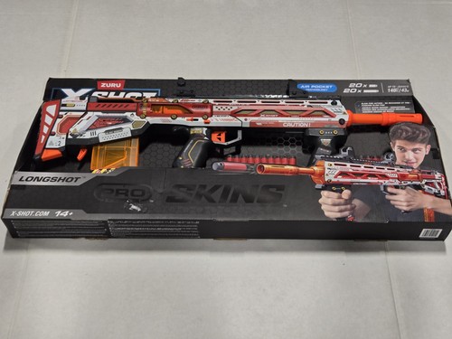 Zuru X-Shot SKINS Pro Series Longshot Foam Blaster with 40 Darts | eBay