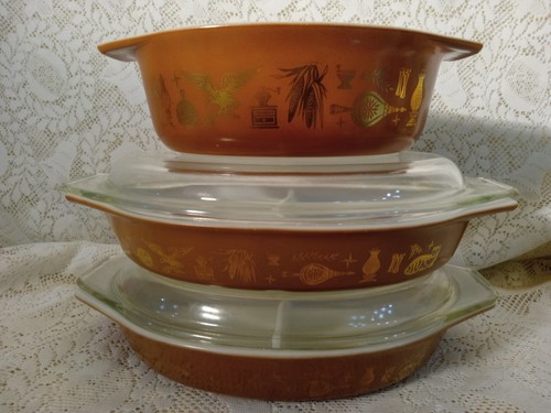 PYREX - EARLY FAMILY SERVING DISHES - #11 / #24 / #043 | eBay