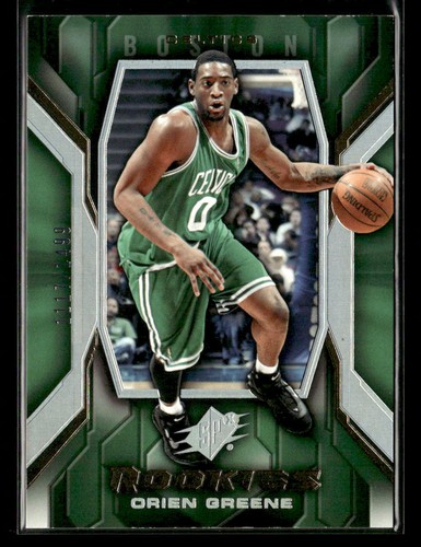 Orien Greene 2005-06 SPx #114 /1499 Boston Celtics | eBay
