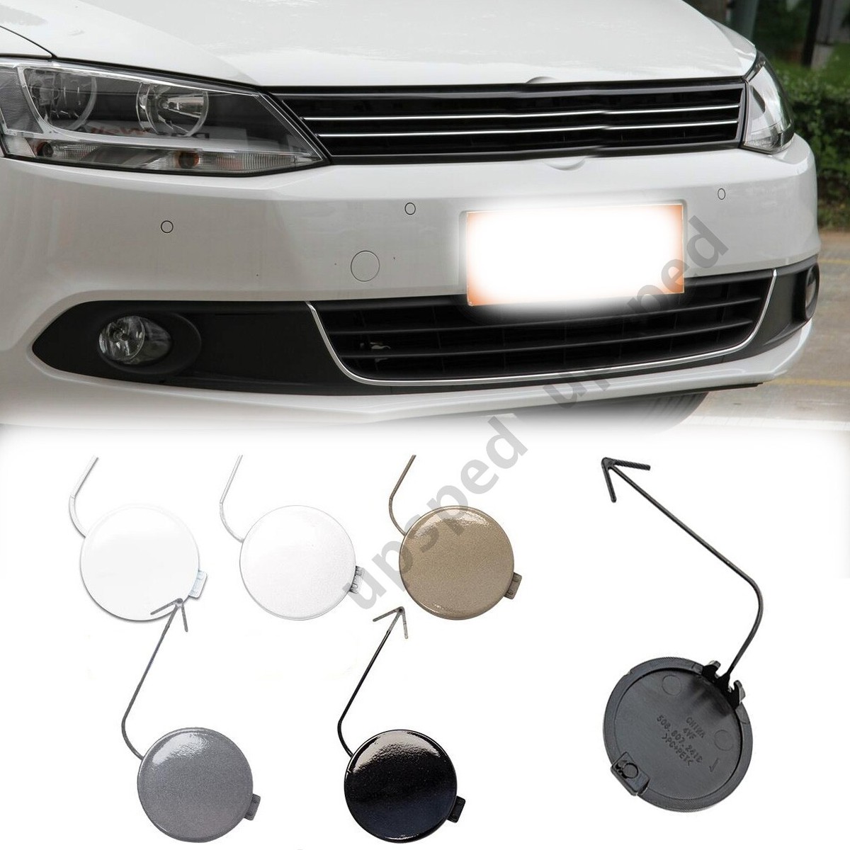 Small Eye Hooks Goholy Front Bumper Cover Compatible With Volkswagen VW ...