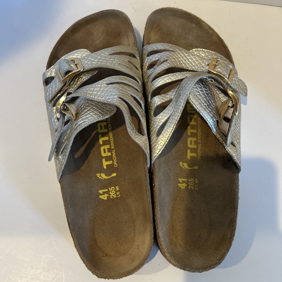 Tatami Birkenstock Women’s 41 US 10 sunny bronze Slides Sandals Shoe ...