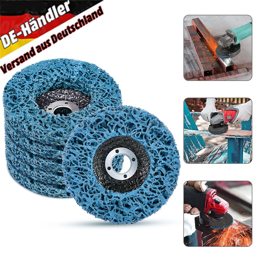 2x-10x CSD Scheibe Metall Rostentferner Reinigungsscheibe 125mm ...