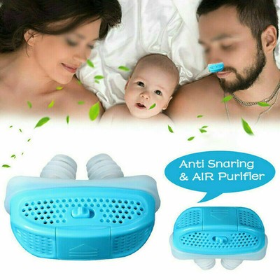 መNose-Machine Mini-CPAP Anti Snoring Devices Sleep Aid Apnea Stop Snore ...