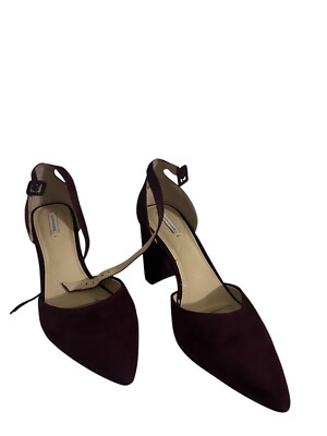 Alex Marie Women Shoes Chunky Heels Color Burgundy Slightly Used Size ...