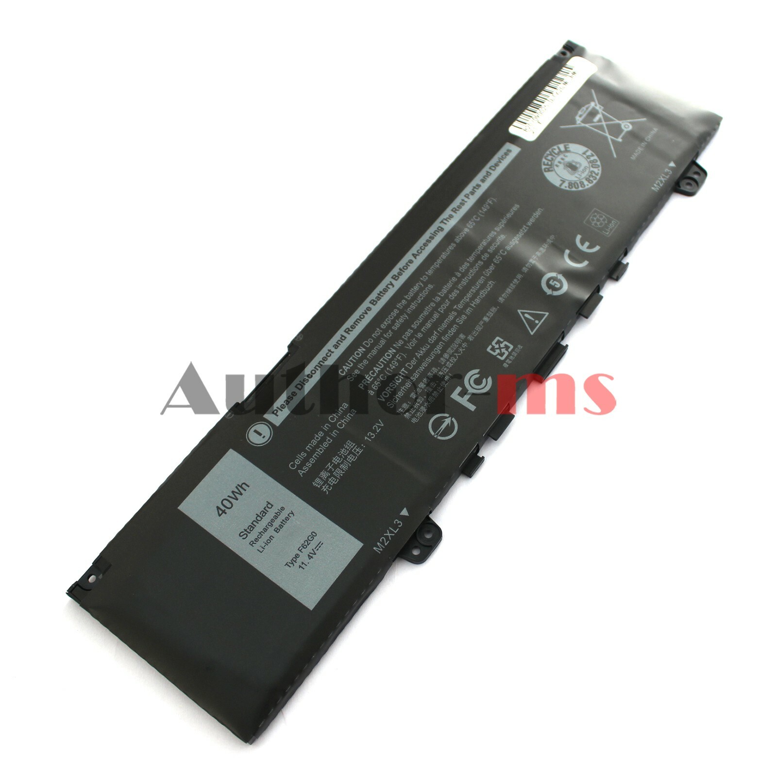 NEW F62G0 RPJC3 Battery for Dell Inspiron 13 7000 7373 7386 7370 7380 ...