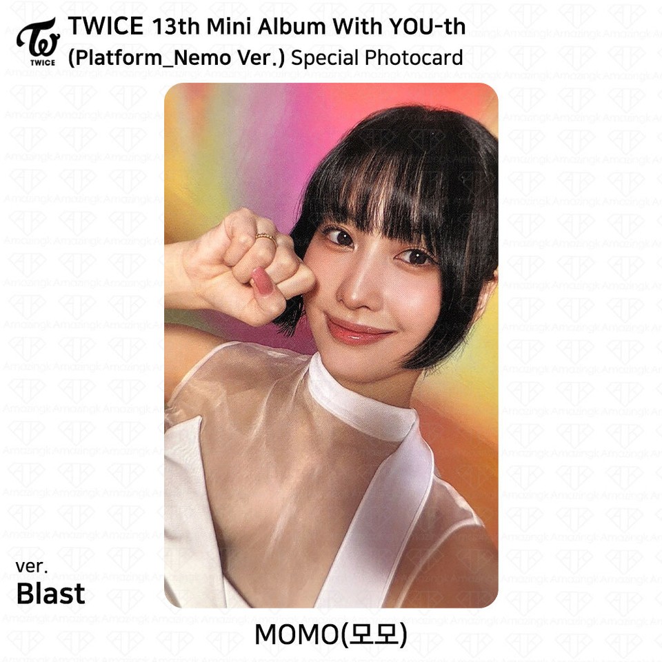 TWICE 13th Mini Album With YOU-th Platform Nemo Ver Special Photocard ...