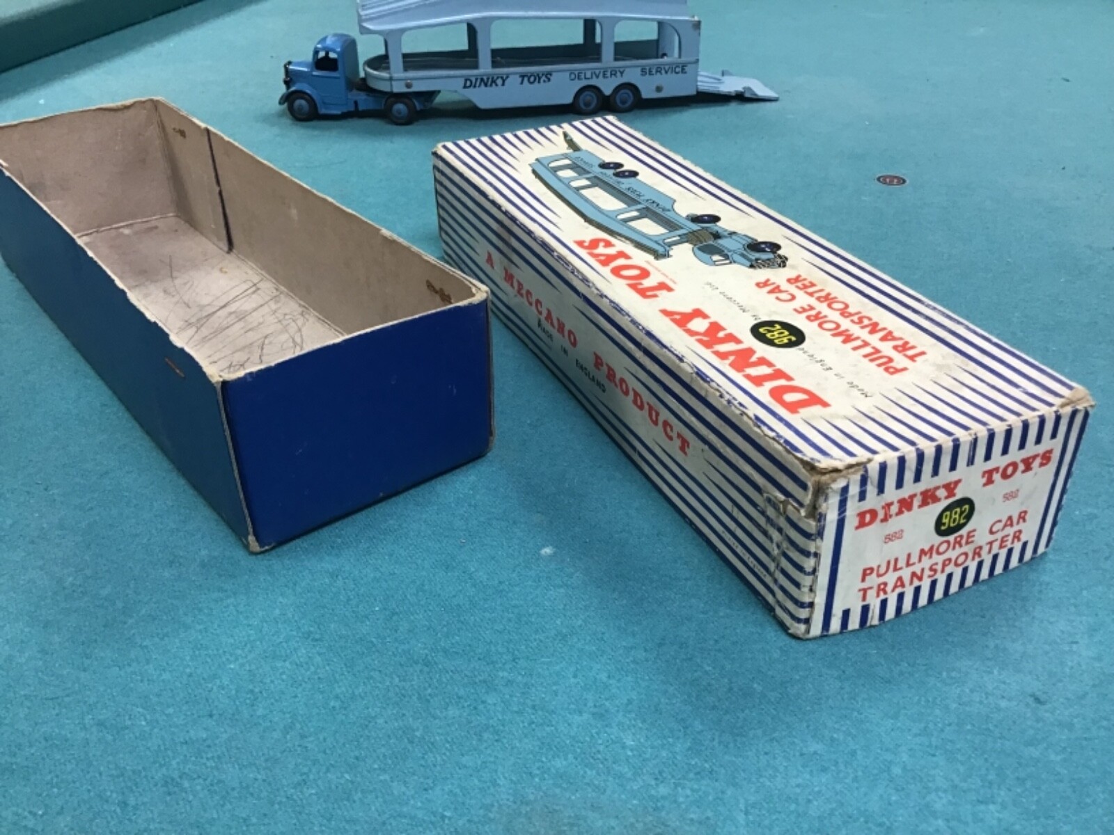 dinky toys 582 pullmore car transporter w/box | eBay
