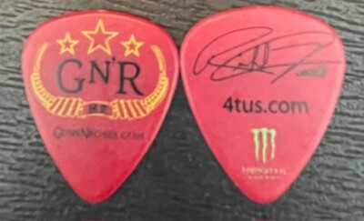GUNS N ROSES / RICHARD FORTIS / TOUR GUITAR PICK | eBay