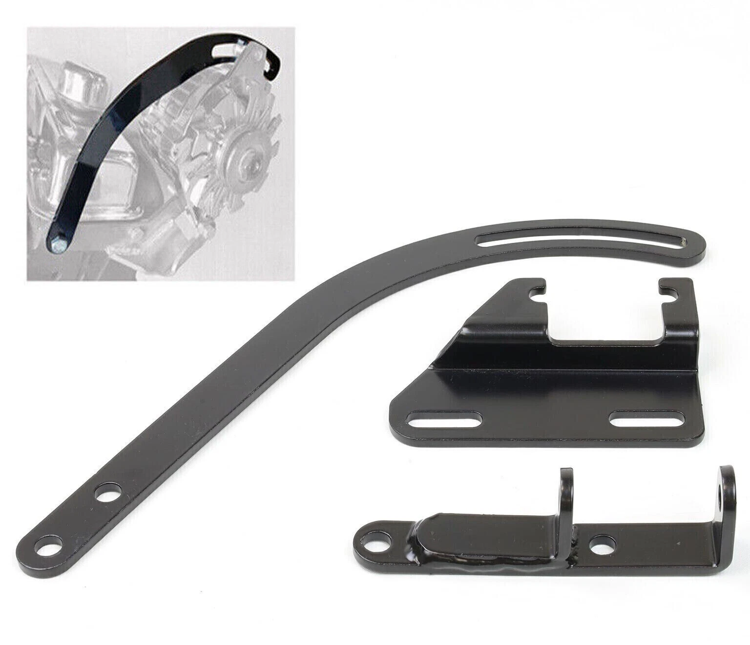 Short Water Pump Small Block Alternator Bracket For Chevy SWP SBC 283 ...