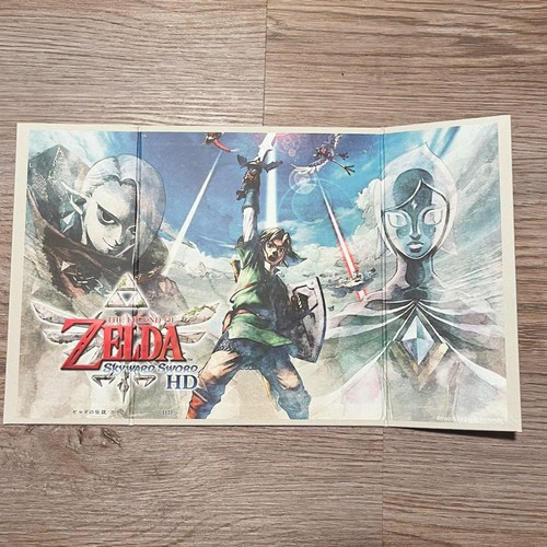 The Legend Of Zelda Amazon Exclusive Bonus Original Panoramic Colored ...