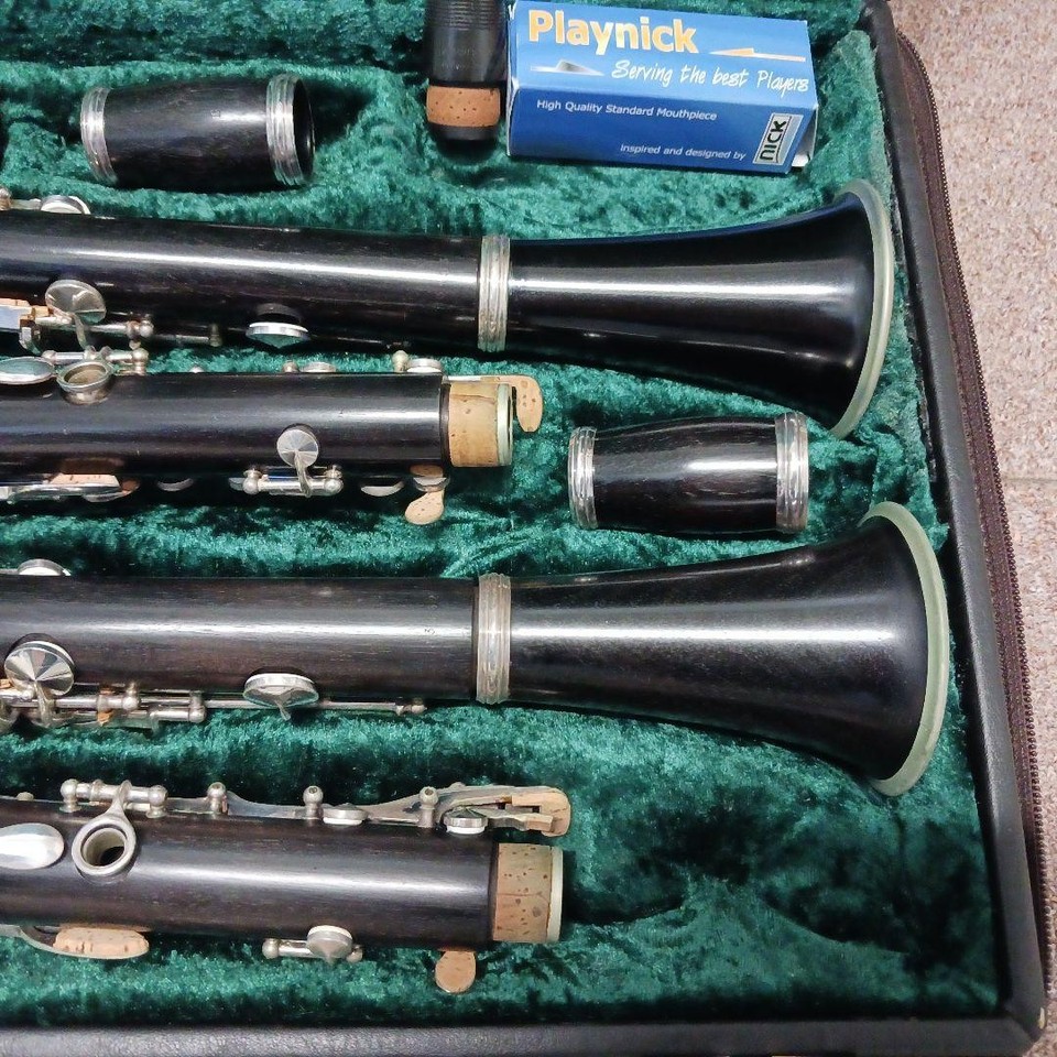 Vintage Karl Hammerschmidt Reformed Boehm B/A Clarinet Professional Set ...