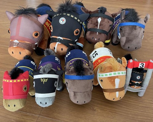 Thoroughbred Collection 9 Plush Horses Bulk Sale with Tags | eBay