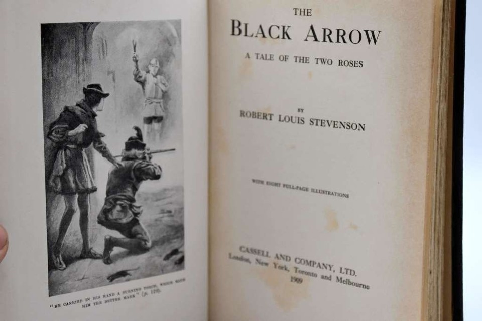 The Black Arrow: A Tale of the Two Roses, Robert Louis Stevenson, Very ...