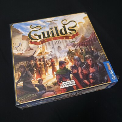 Guilds (Board Game, 2017) Stratelibri Christian Giove strategy city ...