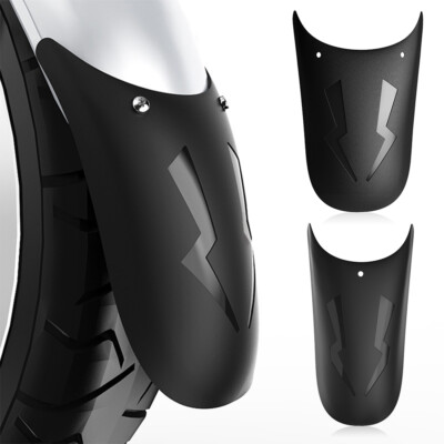2pcs Motorcycle Front Fender Extender Wheel Splash Guard Cover Mudguard ...