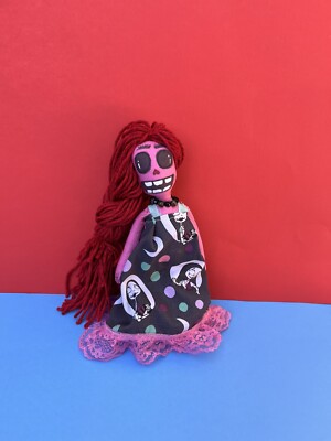 Pink Handmade Sally Skellington Doll Rag Doll | eBay