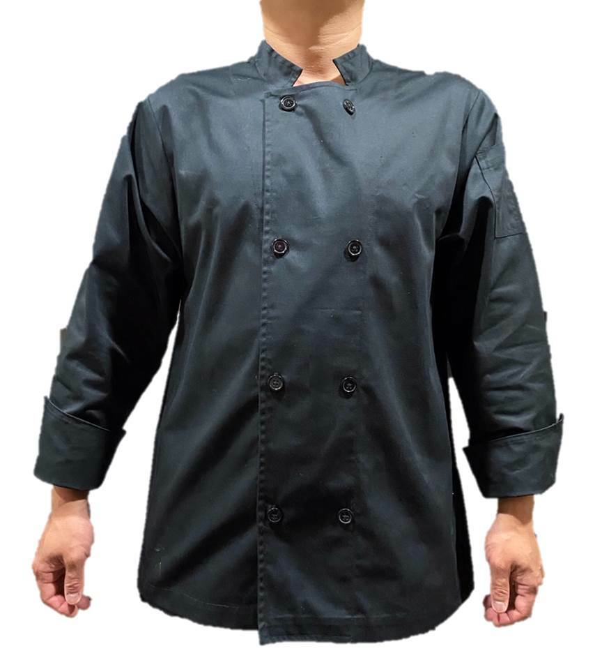 Stylish Men Women Unisex Chef Coat Jacket Kitchen Work Cook Uniform ...