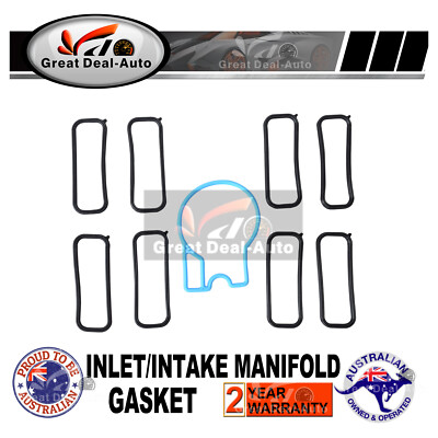 INLET/INTAKE MANIFOLD & VALLEY COVER SET-HOLDEN COMMODORE VT VX VU LS1 ...