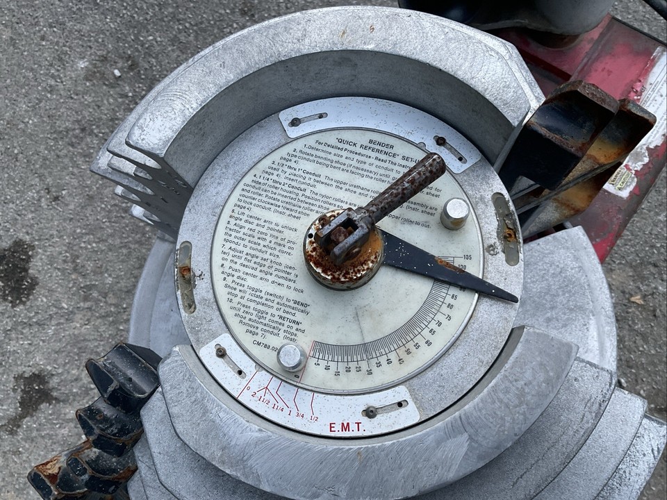 GB ENERPAC CYCLONE B2000 CONDUIT BENDER (UNIT 3) | eBay