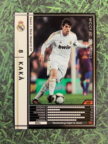 Panini WCCF 2011-12 kaka Real Madrid Football Soccer card | eBay
