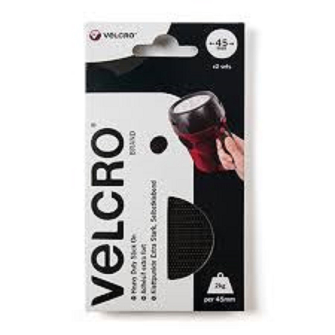 Velcro Heavy Duty Self Adhesive Stick On Pads Heavy Duty Velcro ...