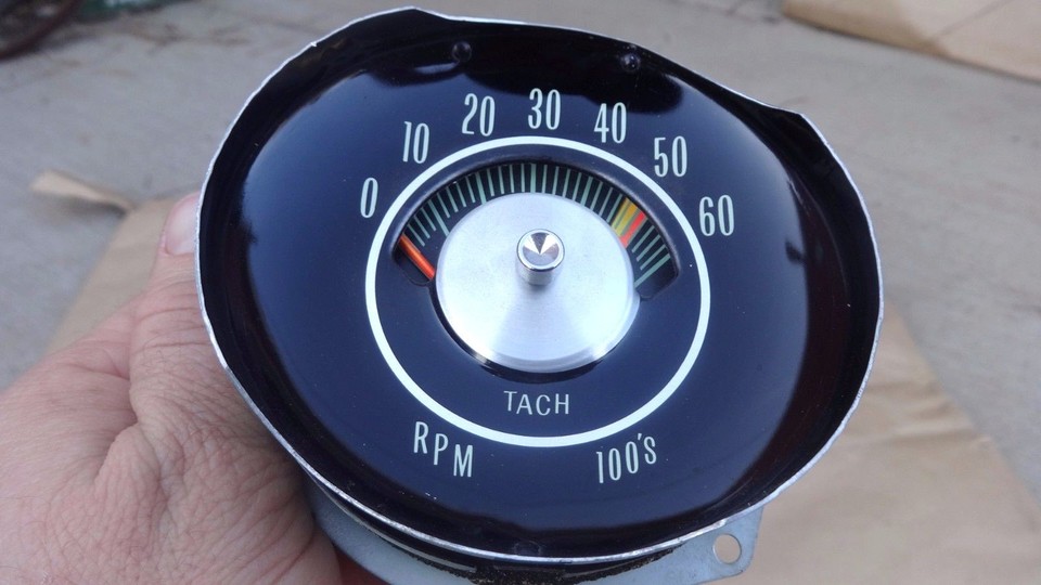 1964 1965 Chevelle Malibu FACTORY TACHOMETER Original GM Chevy SS El ...