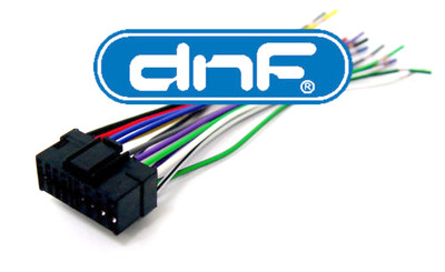 NEW SONY XPLOD 16-PIN RADIO WIRE HARNESS (CAR/AUDIO) POWER PLUG BACK ...