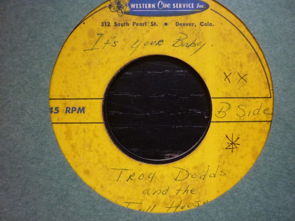 troy dodds baby together/its your baby. acetate usa orig 45 soul ...