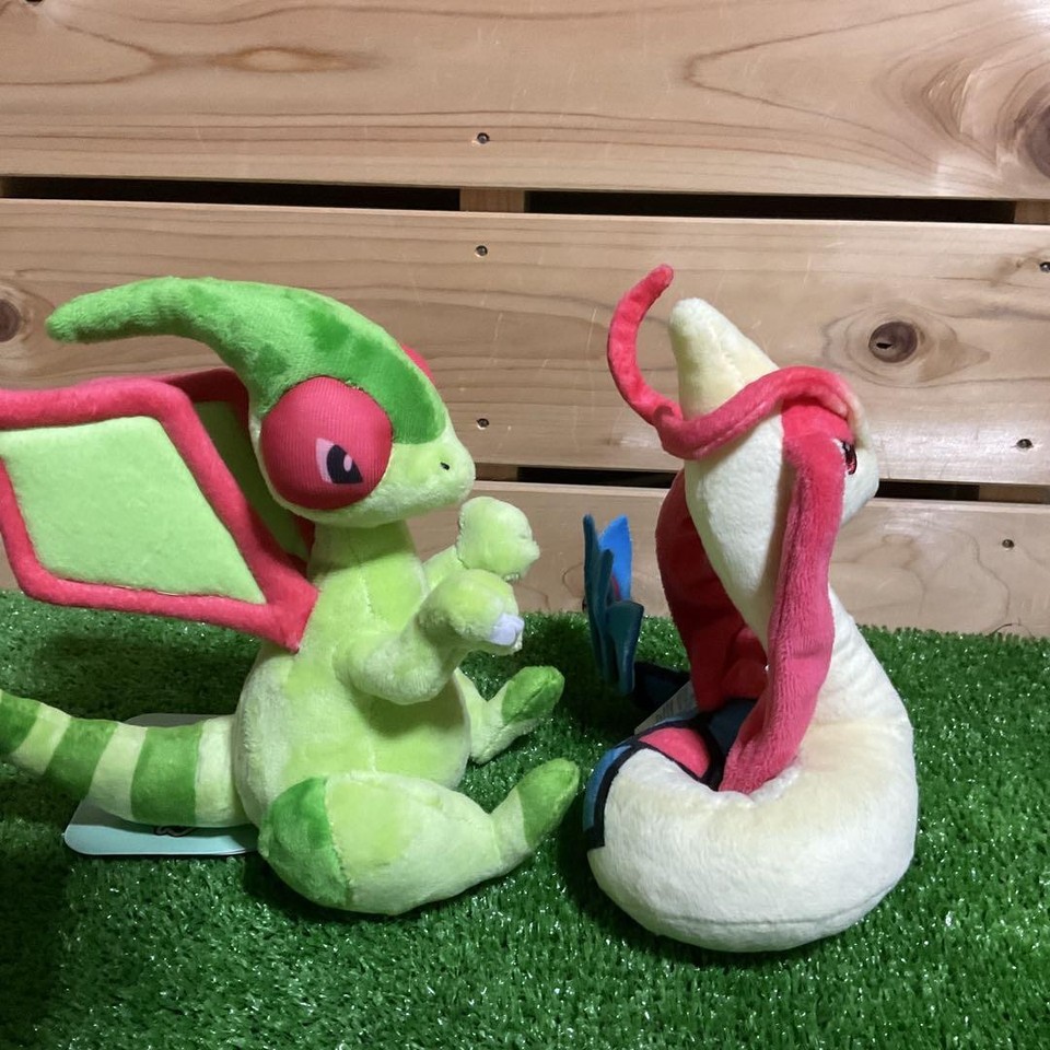 Pokémon Fit Milotic & Flygon Plush Set Tag Sanrio Collection Used | eBay