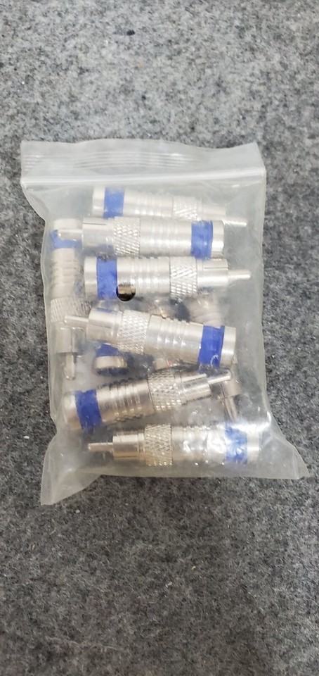 NOS - Ancable 10-Pack RG6/RCA Compression Connector | eBay