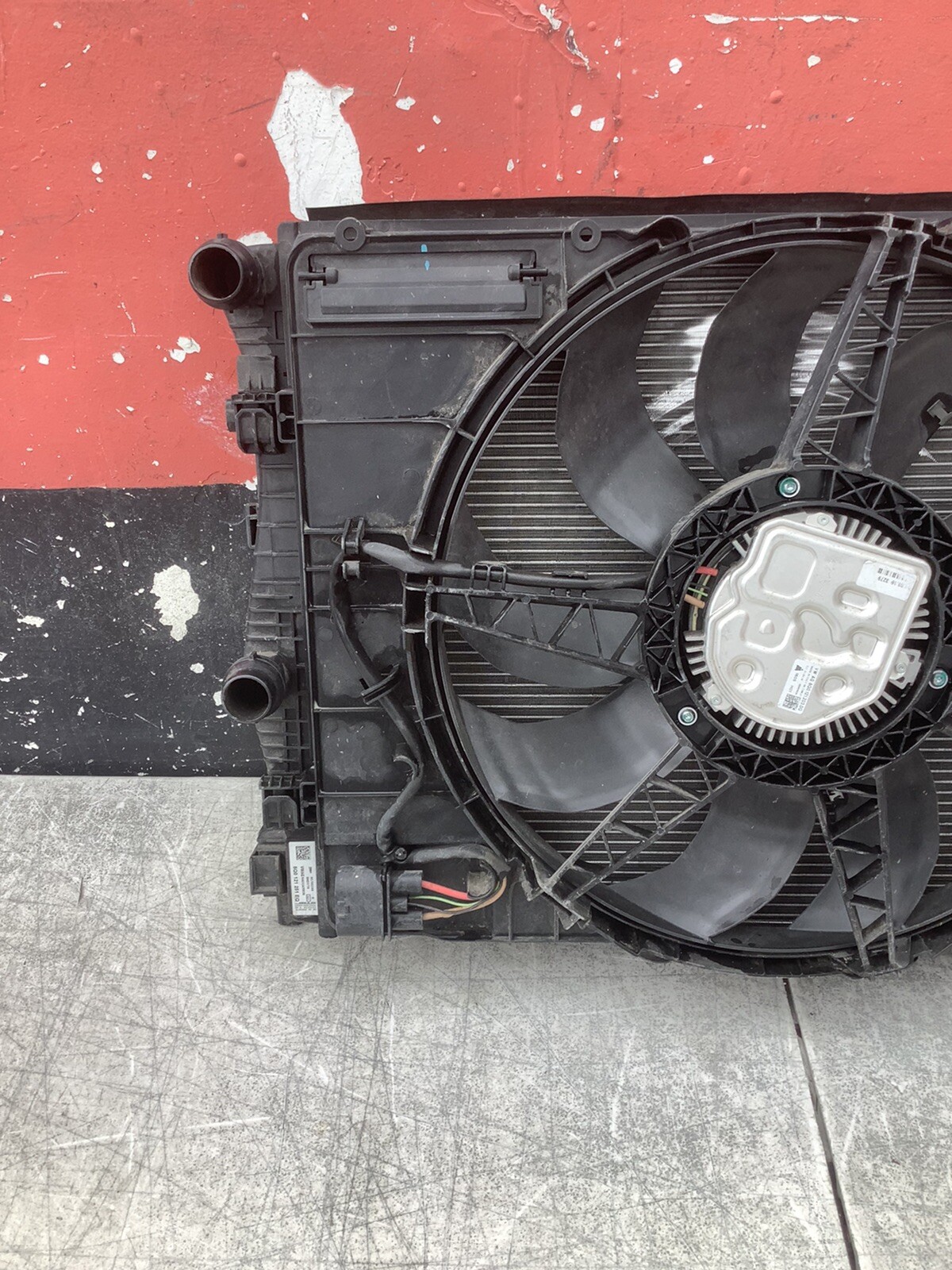 2015-2017 Volkswagen Golf 2.0 Radiator Fan Auxiliary Water Cooler ...