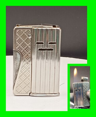 Vintage Karat Art Deco Petrol Squeeze Lighter Dubsky Metallwarenfabrik ...