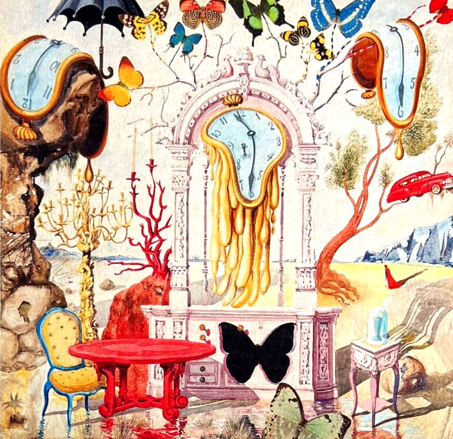 Salvador Dali Lithograph COA Original Signed Numbered By Hand In Pencil ...