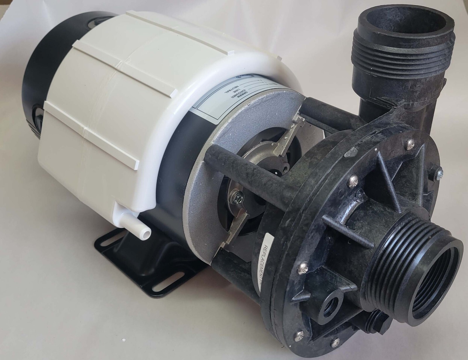 Softub Pump: 1.5HP (SPL) 12 Amps, 1 Speed with Thermal Wrap (replaces ...