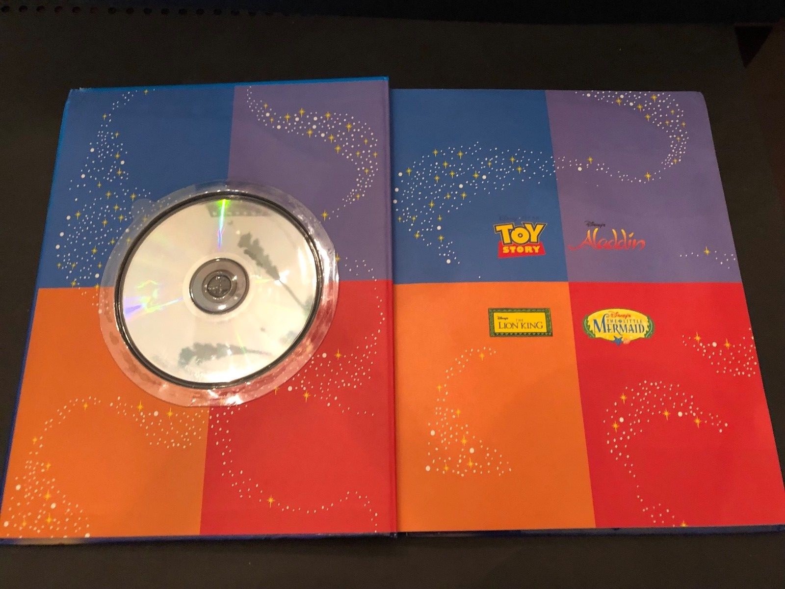 Disney CD Storybook – Lion King, Little Mermaid, Toy Story, Aladdin G ...