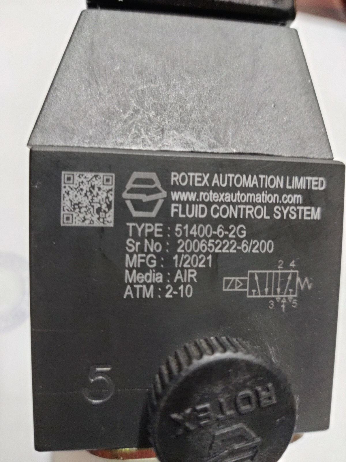ROTEX Fluid Control System Type 51400-6-2G NEW OPEN BOX 51400-6-2G ...