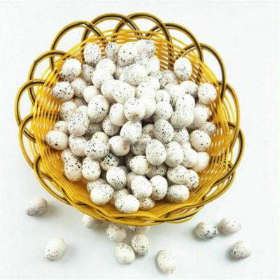 10pcs Artificial Foam Quail Egg Fake Egg Faux Home kitchen Micro ...