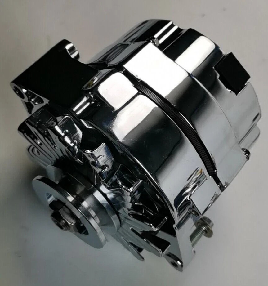 Big Block Chevy Polish Aluminum Complete Serpentine Kit Front Drive BBC ...