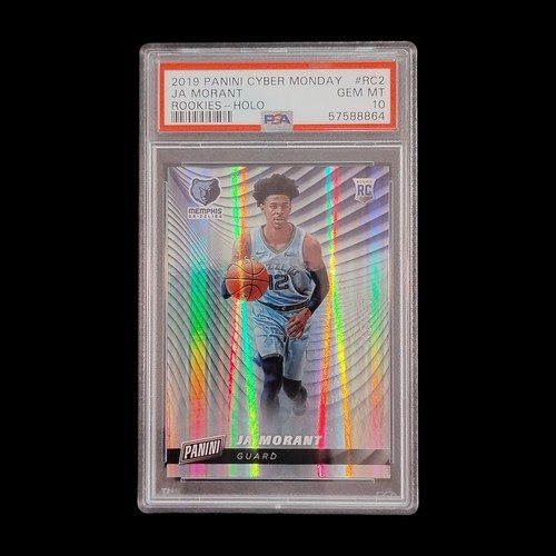 2019 Panini Cyber Monday Rookies Holo /199 Ja Morant PSA 10 | eBay
